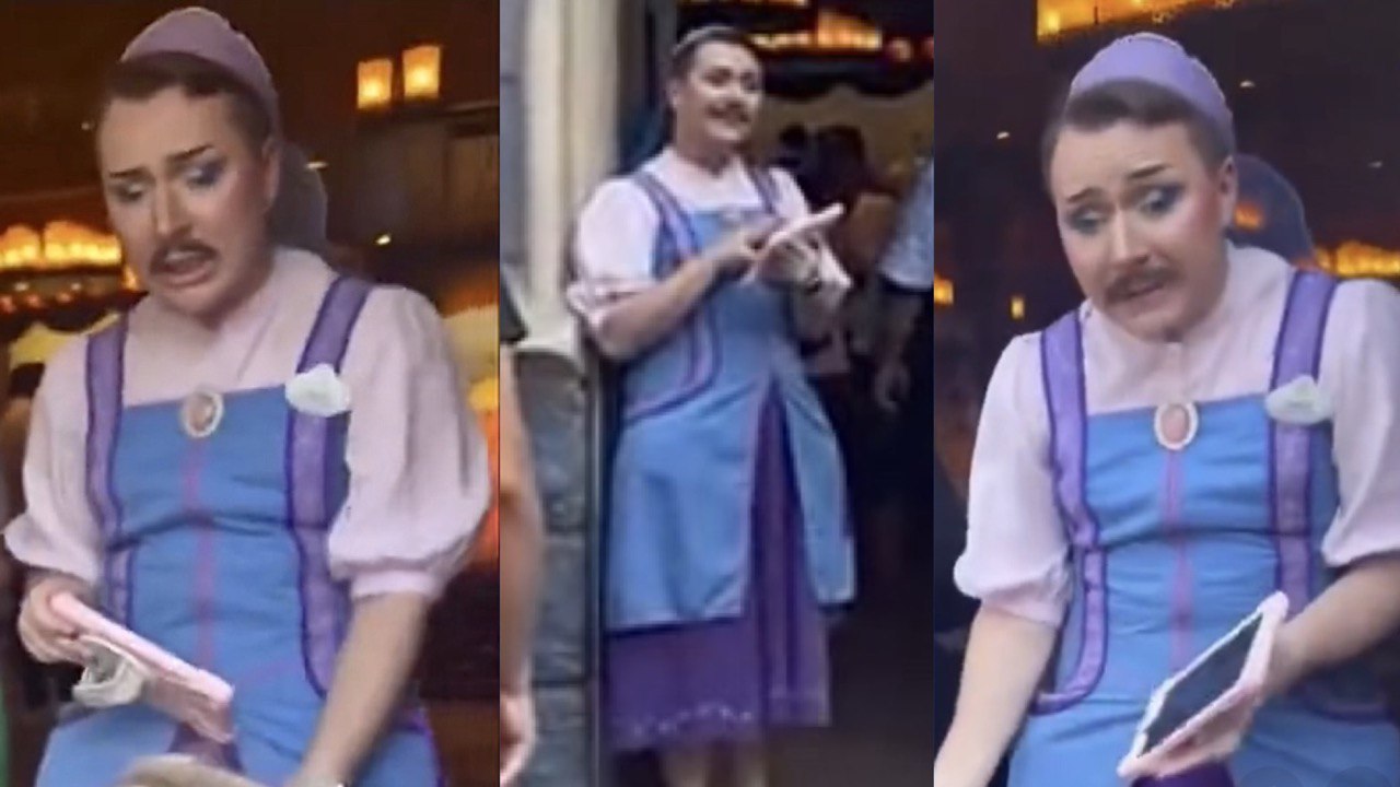 Disney's Male Employee in a Dress Sparks Outrage - TPUSA :TPUSA