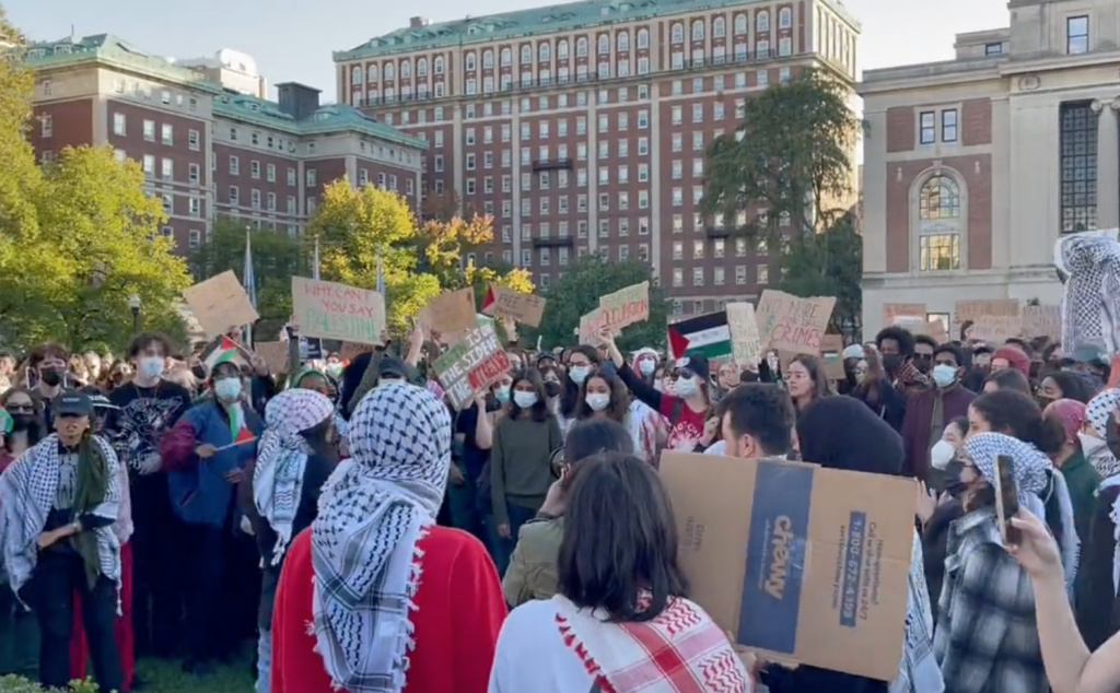 Universities Turn Hostile as Students Rally over Israel-Hamas Conflict ...