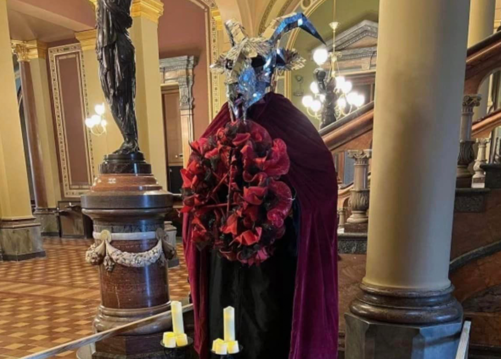 Outrage Over Satanic Temple's Display at Iowa State Capitol Sparks Free ...