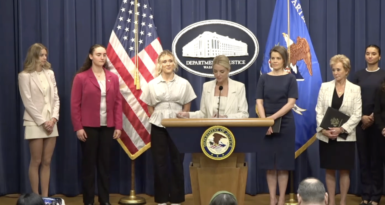 DOJ Launches Investigation Into Male Athletes Participating in ...