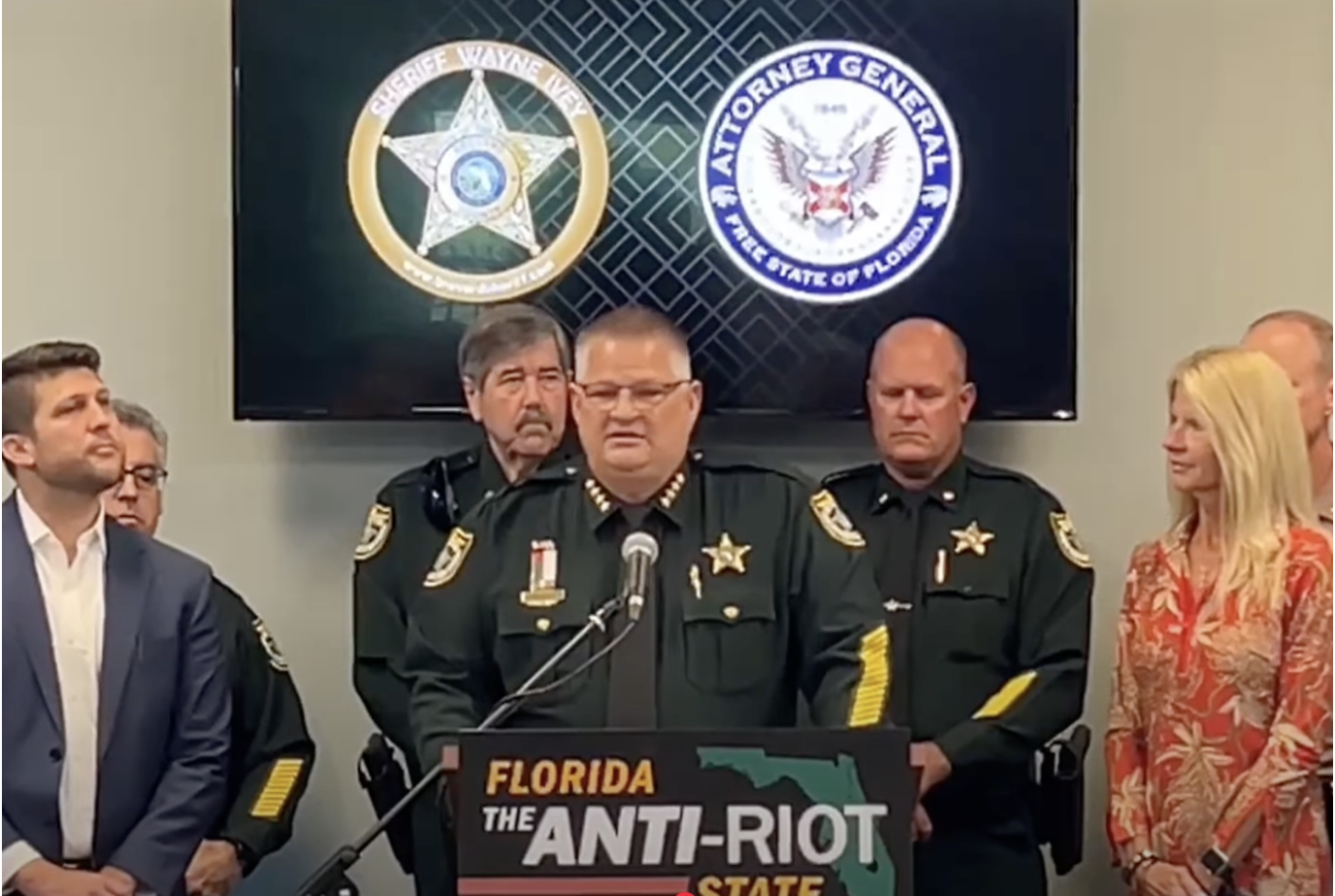 ‘We’re not Going to Play’: Florida Sheriff Cautions Protesters Against ...