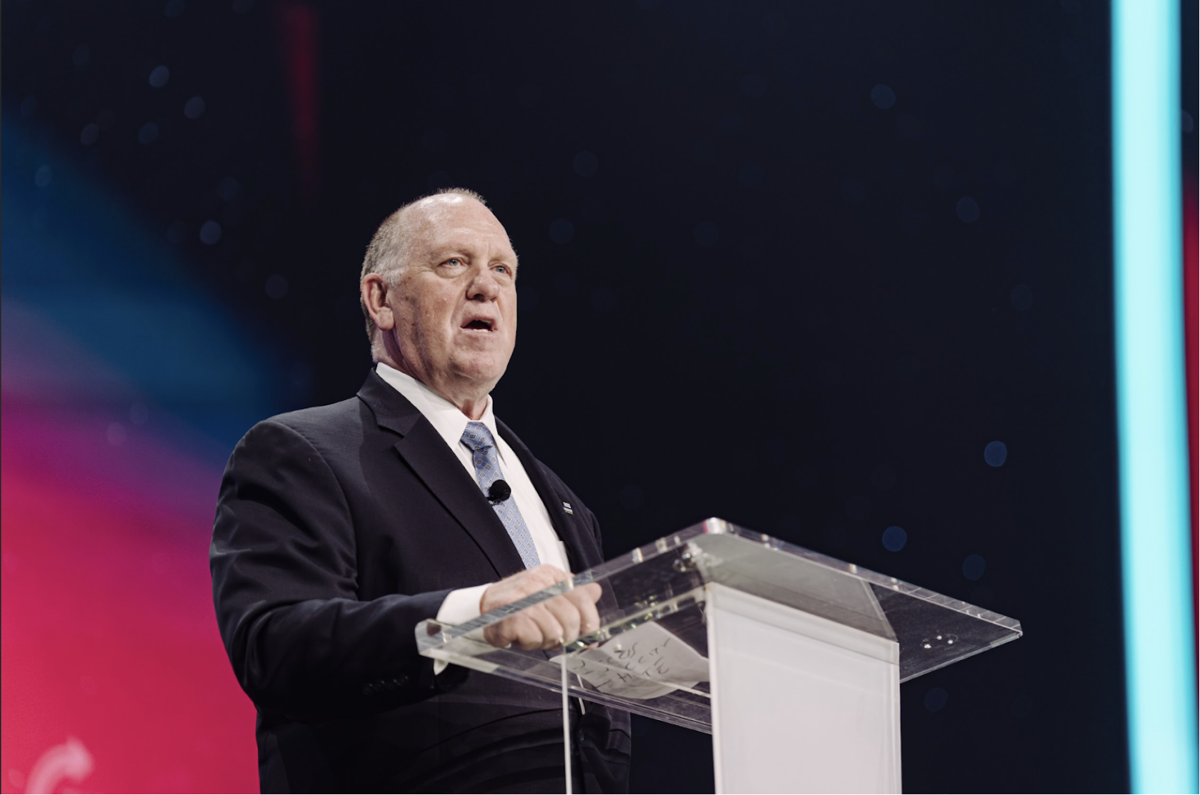 Border Czar Tom Homan Addresses SAS With Strong Pro-ICE Message - TPUSA ...