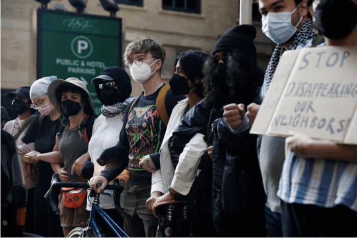 Annual Protest Demonstrating Against Alleged Civil and Human Rights ...