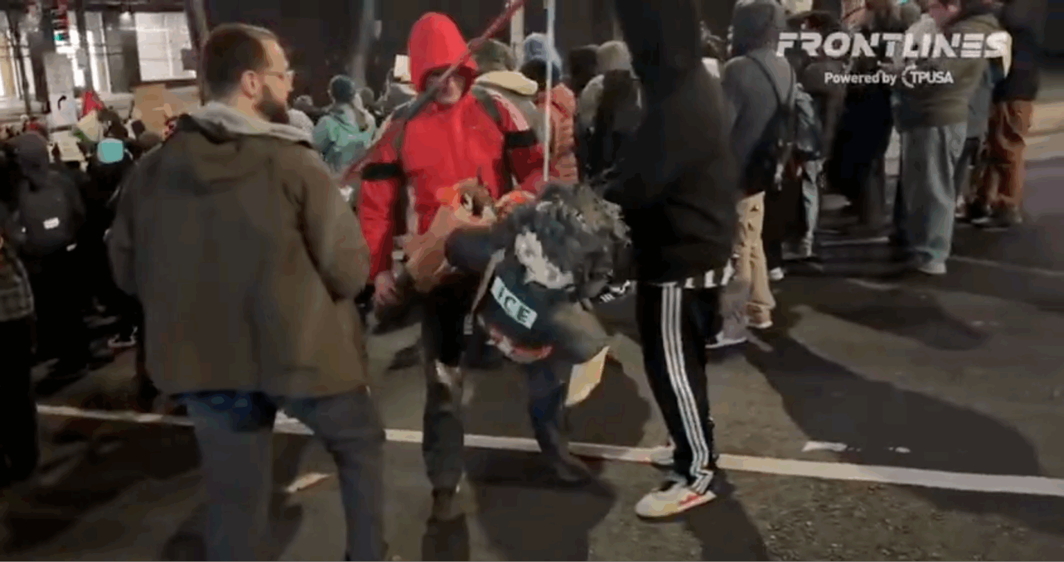 Frontlines TPUSA Covers Rowdy Protests Against ICE in Seattle - TPUSA ...